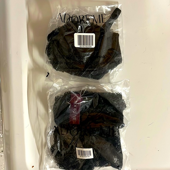 Adore Me | Intimates & Sleepwear | Adore Me Black Lace Set | Poshmark